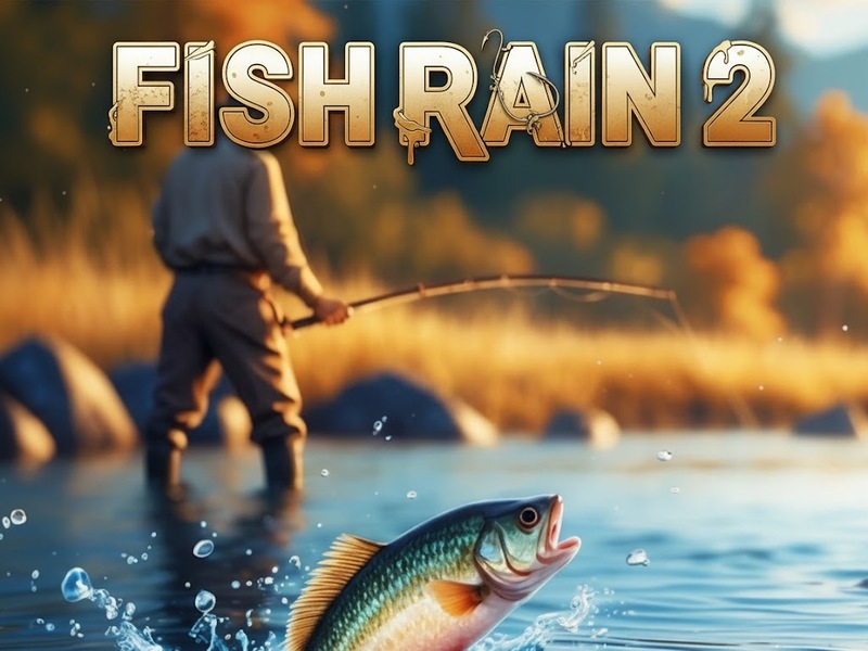 Fish Rain 2 🕹️ Cheza mtandaoni kwenye SGameS