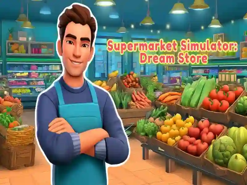 Duka la Ndoto ya Supermarket Sim 🕹️ Cheza mtandaoni kwenye SGameS